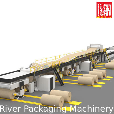 Quality 2/3/5/7Ply Automatic Corrugated Cardboard Production Line ...