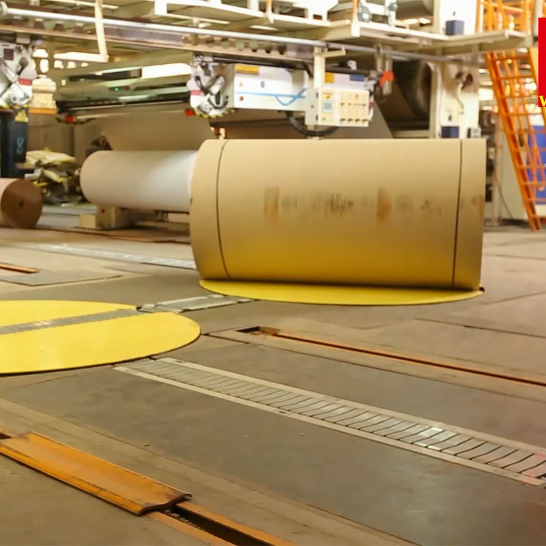 Customized Design Automatic Paper Logistics System | For Corrugation ...