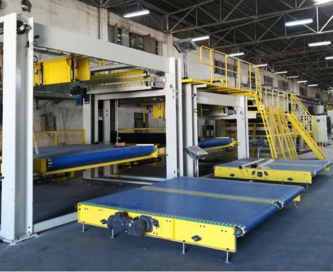 Conveyor Stacker for Fully Automatic Corrugated cardboard production ...